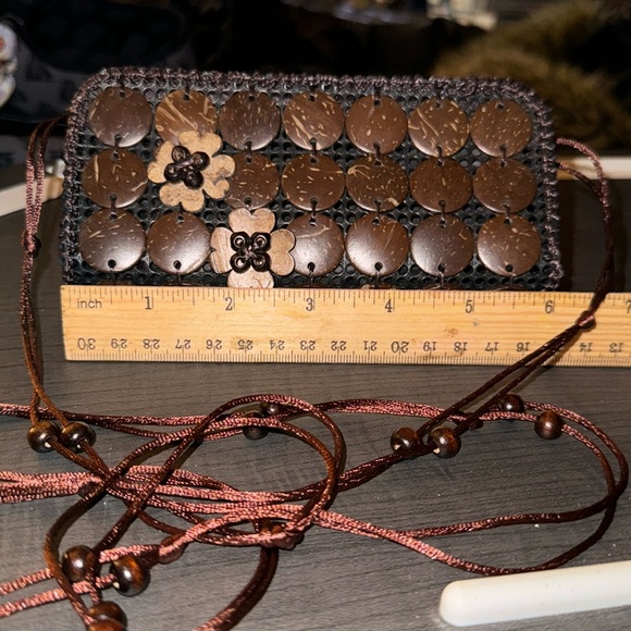 Bags | Coconut Shell Crossbody Purse | Poshmark